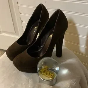 Shoes | Beautiful Brown Suede Heels | Poshmark